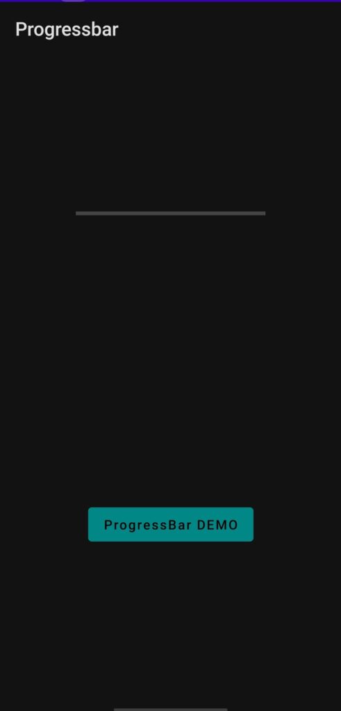 How to use ProgressBar in Android - Developers Dome